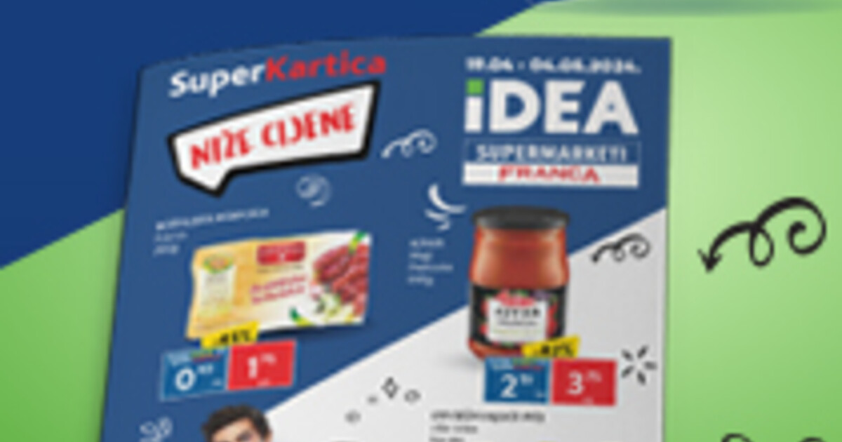 Super cijena uz Super Karticu | Idea