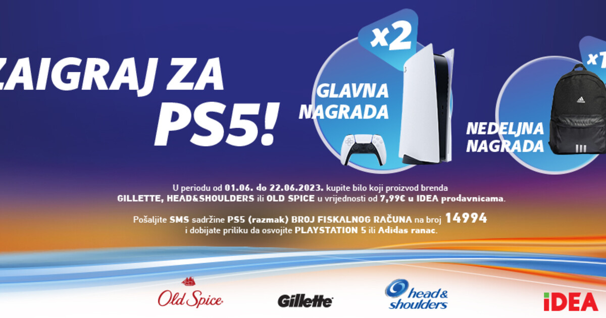 Najbolje za muškarca - Velika nagradna igra u IDEI | Idea
