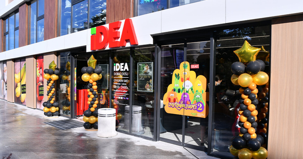 Nova IDEA prodavnica otvorila svoja vrata u Domu revolucije | Idea