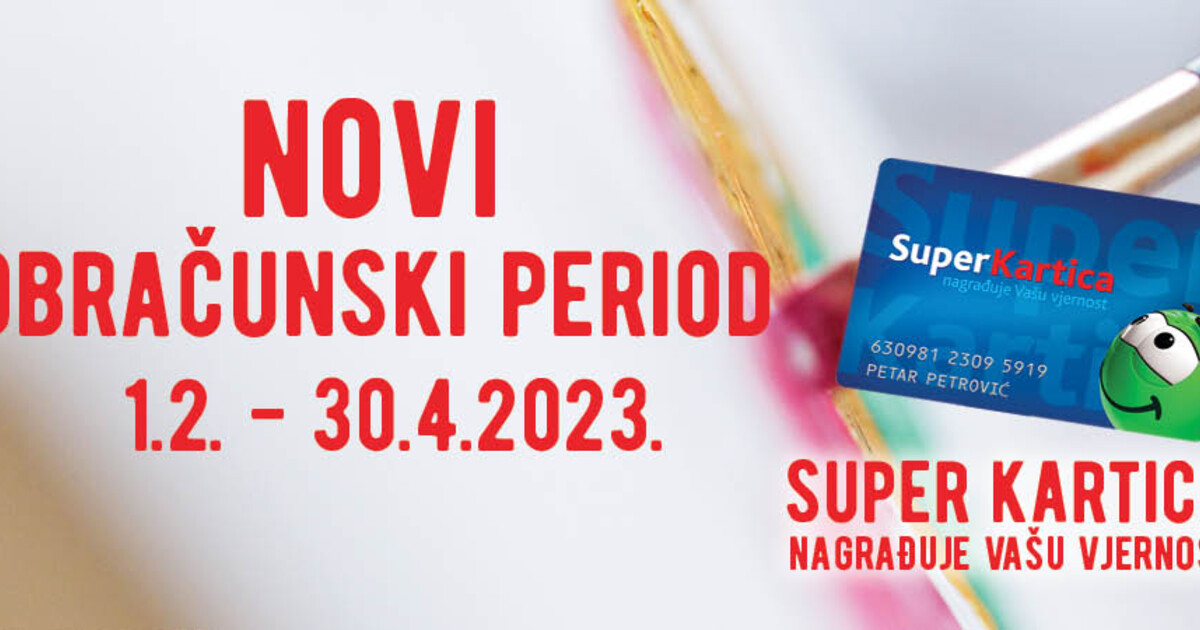 Počeo je novi obračunski period Super Kartice | Idea