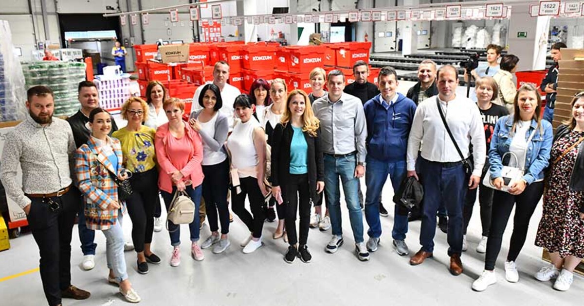 Predstavnici kompanije Mercator-CG posjetili Zagreb u sklopu projekta ...