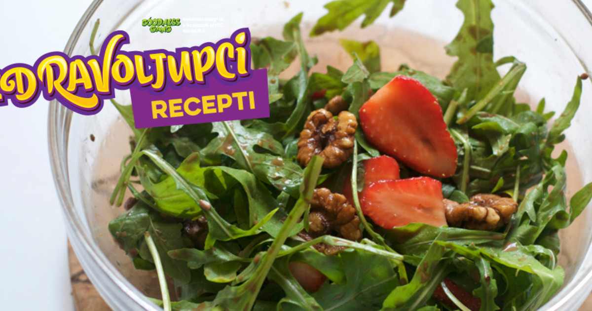 Salata sa jagodama i rukolom | Idea